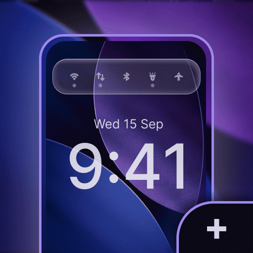 Liquid Glassy Theme Launcher + By Yellow Sun Rays Inc. Total Downloads ...